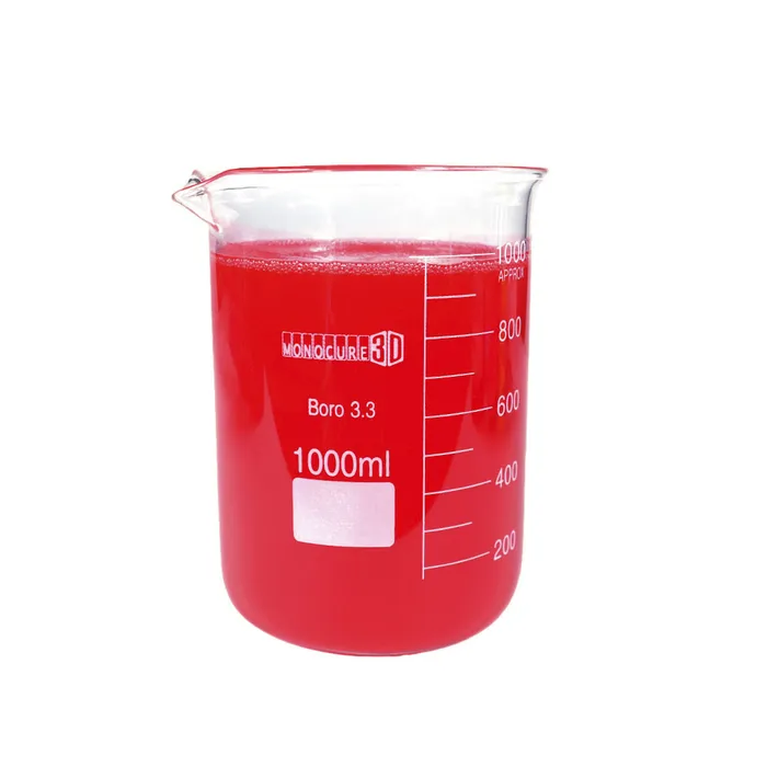 Monocure 3D Chemist Beakers 1000ml | Jaycar Australia