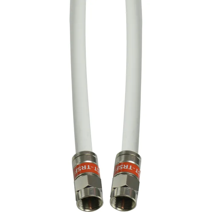 Kingray 2m White RG6 Tri-Shield Flylead - Foxtel Approval F31117 ...