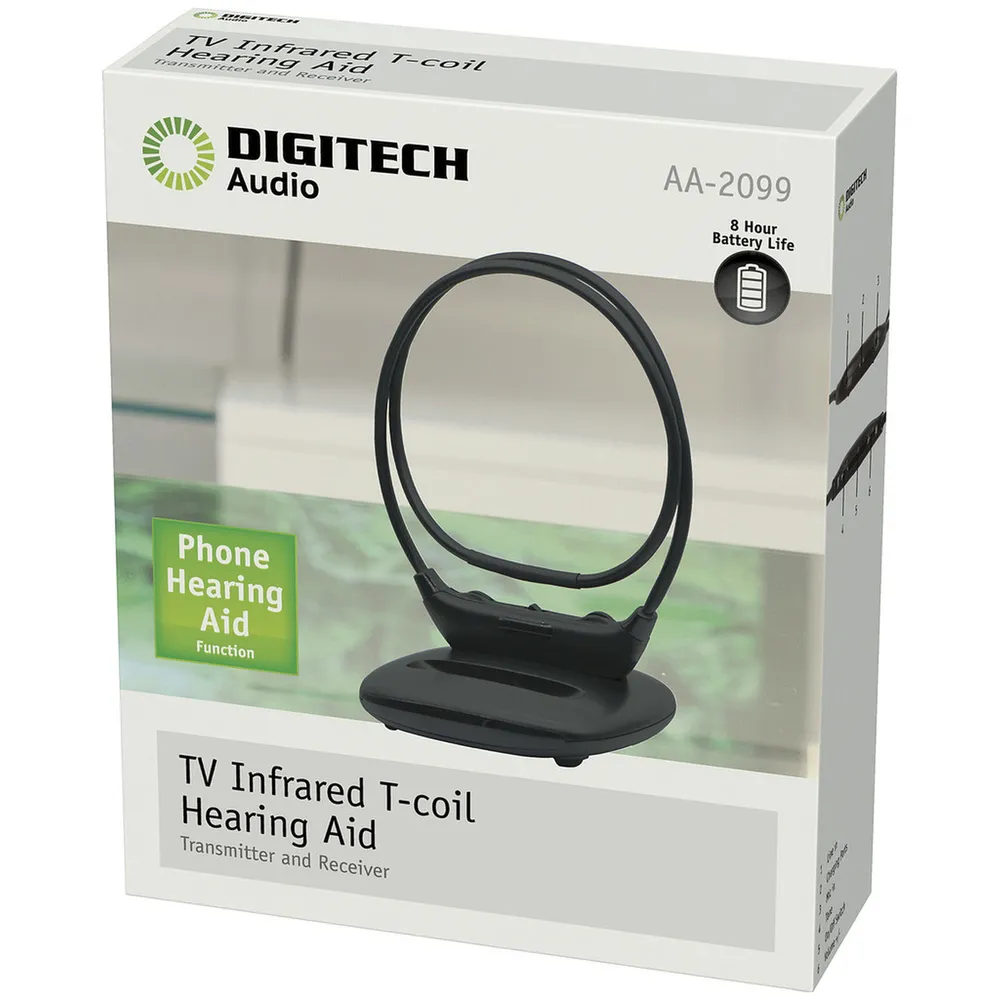 Infrared T-Coil Hearing Aid Transmitter and Receiver | Jaycar Australia