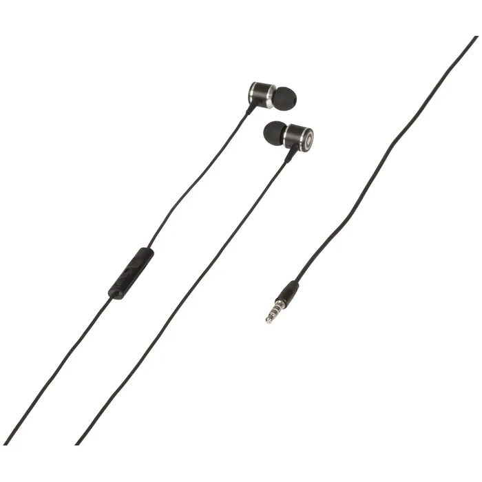 Digitech Aluminium Stereo Earphones with Microphone and Volume Control ...