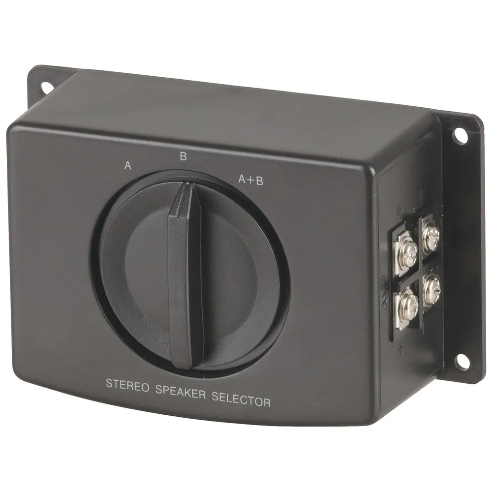 Two Way Stereo Speaker Switch | Jaycar Australia