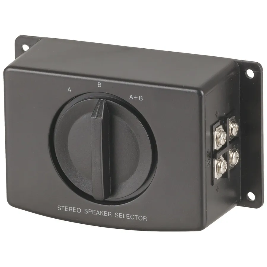 Two Way Stereo Speaker Switch | Jaycar Australia