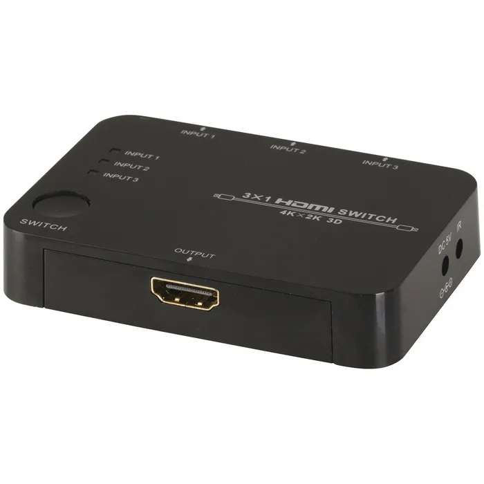 Digitech 3 Input HDMI Switcher with Remote Control | Jaycar Australia