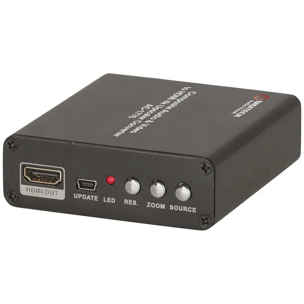 COMPOSITE AUDIO VIDEO TO 4K HDMI UPSCALER CONVERTER | Jaycar Australia