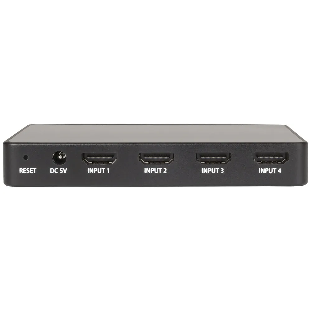Concord 4 Way HDMI Switcher with Voice Assist | Jaycar Australia