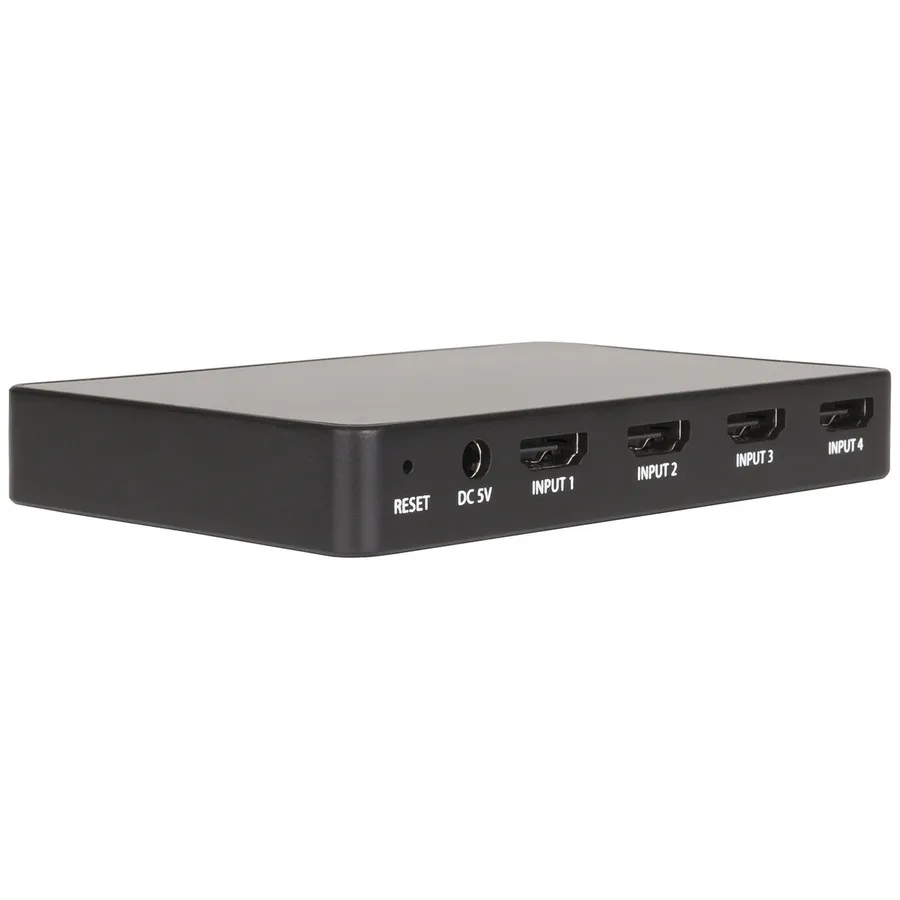 Concord 4 Way HDMI Switcher with Voice Assist | Jaycar Australia