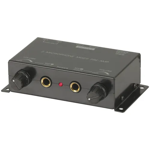 2 Channel Mixer with Microphone Preamp | Jaycar Australia