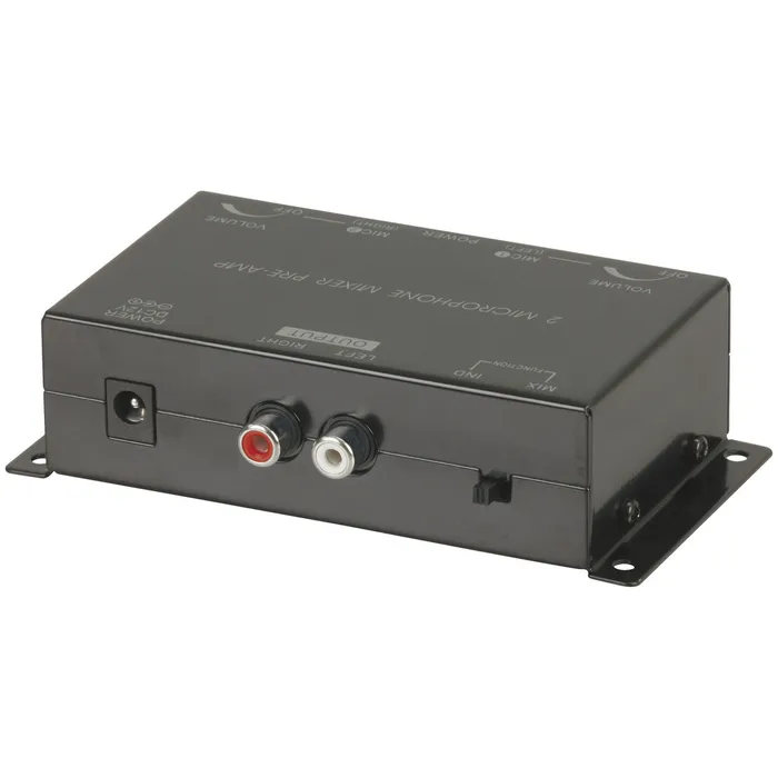 2 Channel Mixer with Microphone Preamp | Jaycar Australia