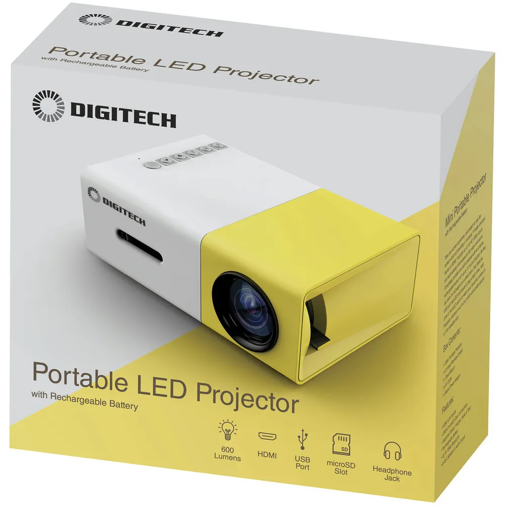 Portable LED Projector with HDMI & USB | Jaycar Australia