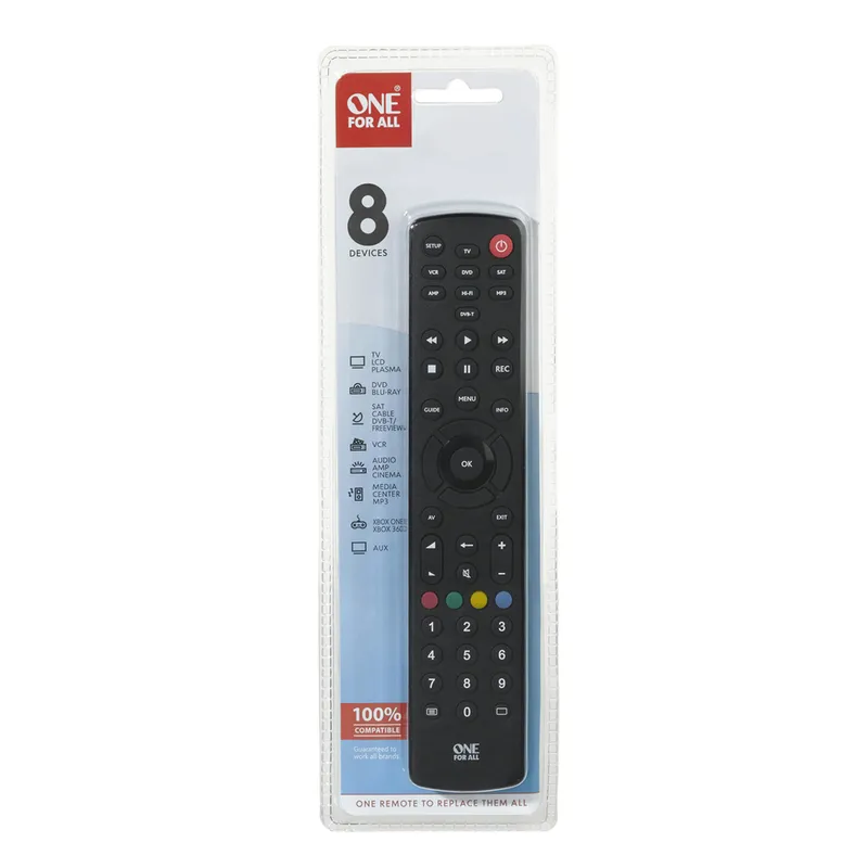 Universal 8 Device Remote Control | Jaycar Australia