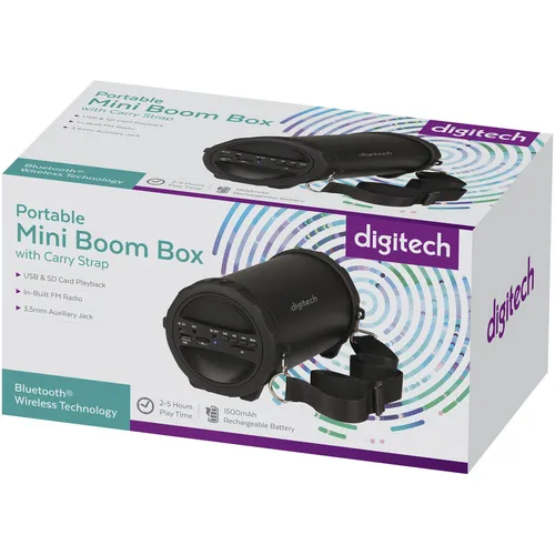 Portable Mini Boom Box with Bluetooth® Technology | Jaycar Australia