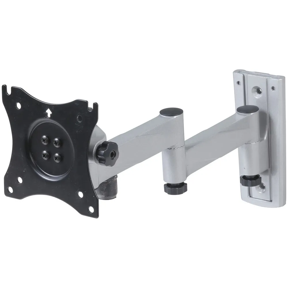 LCD Monitor Swing Arm Wall Bracket with Two Slide-In Locking Plates ...
