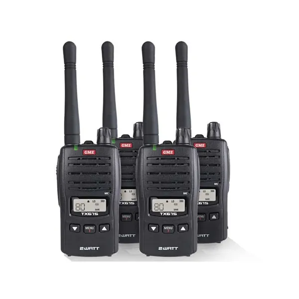 TX675QP UHF CB Handheld Radio Quad Pack | Jaycar Australia