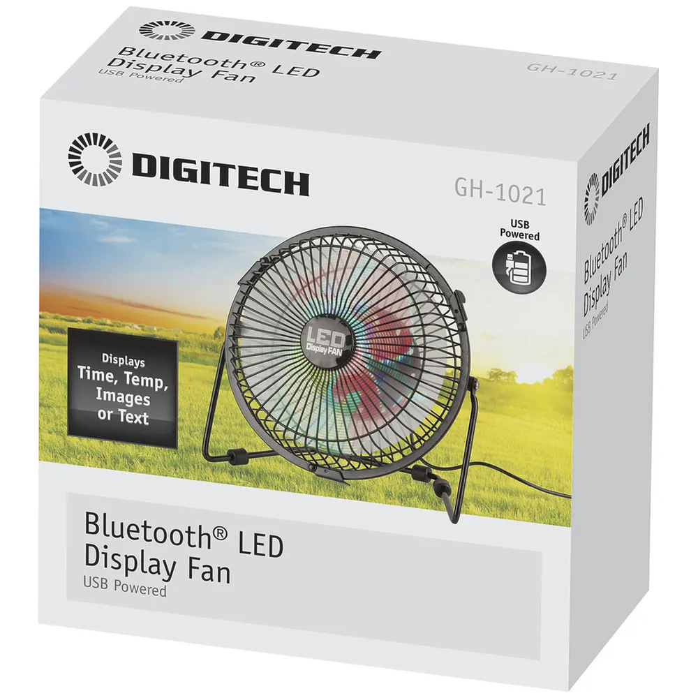 LED Display USB Fan | Jaycar Australia