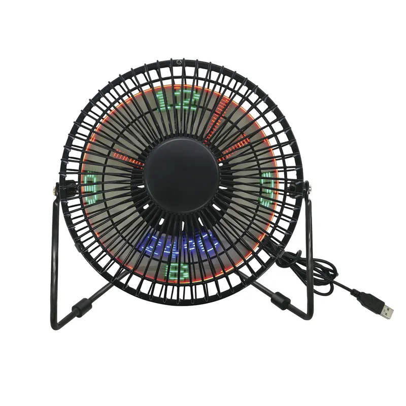 USB Desk Fan with Clock and Temperature Display | Jaycar Australia