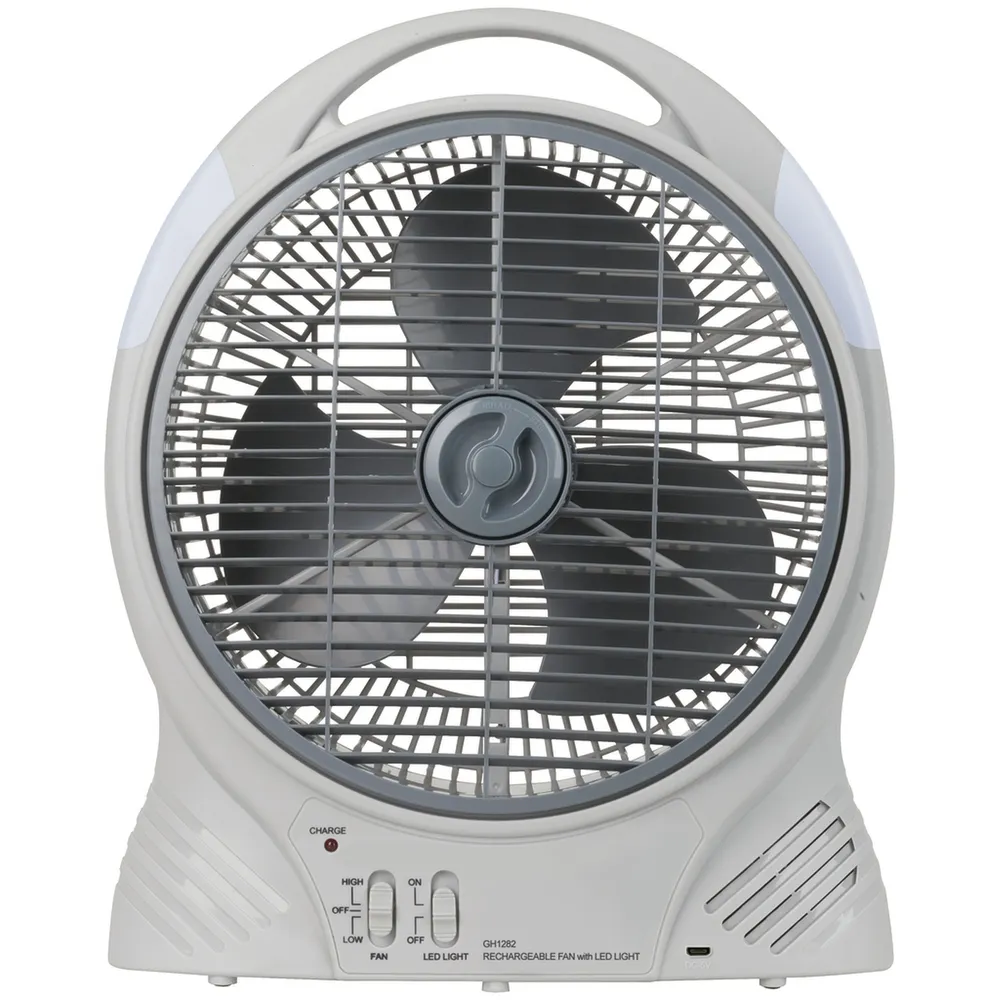 Rechargeable 10 Inch Electric Fan | Jaycar Australia