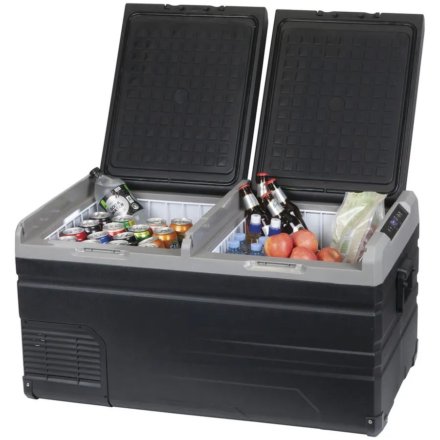 95L Brass Monkey Portable Low Profile Dual Zone Fridge/Freezer | Jaycar ...