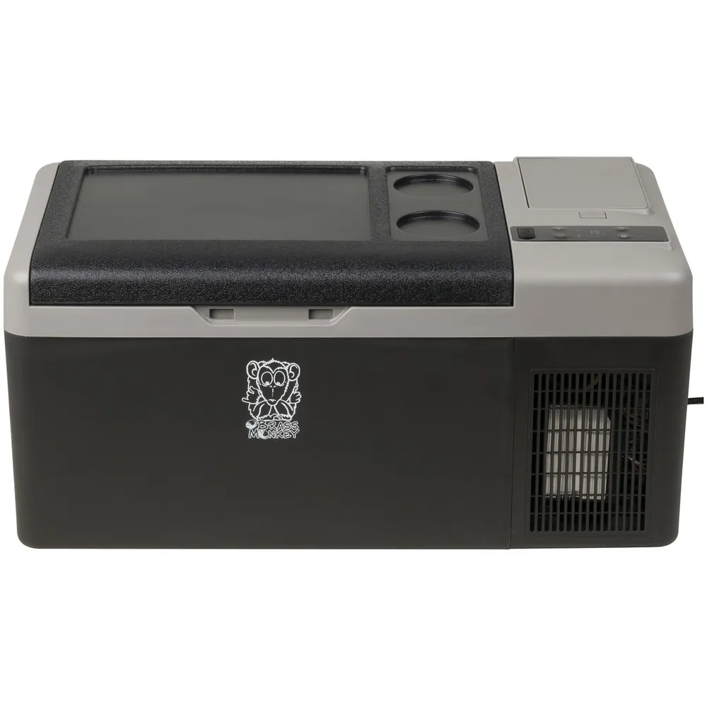 15L Brass Monkey Portable Fridge or Freezer with Battery Compartment ...