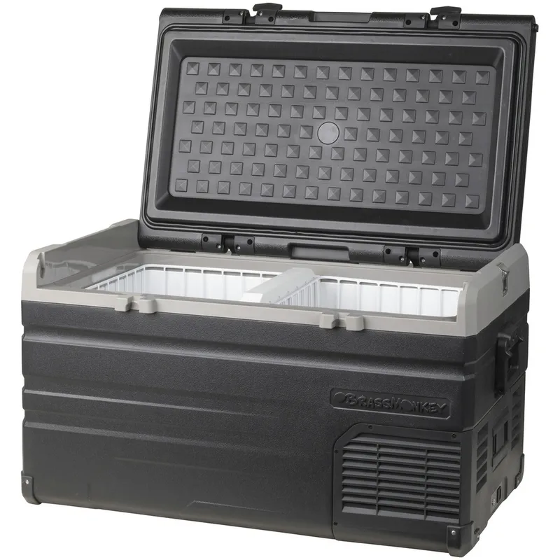 75L Brass Monkey Portable Single or Dual Zone Fishing Fridge/Freezer ...