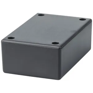 Jiffy Box - Black with mounting flange - 83X54X31 - UB5 | Jaycar New ...