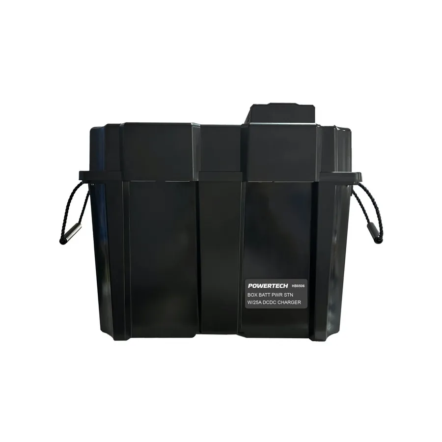 Portable Battery Box Power Station with Integrated 25A DCDC Charger ...