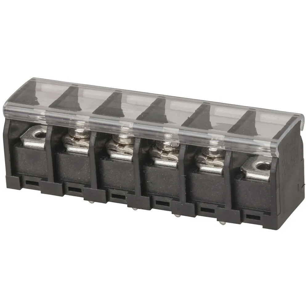 Terminal Barrier Panel with Clear Cover 4 Way | Jaycar New Zealand