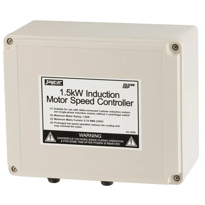 Speed Control Kit for Induction Motors | Jaycar Australia