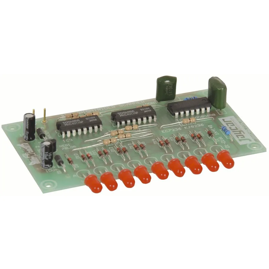 Short Circuits Two Project - Knight Rider Light Scanner | Jaycar Australia