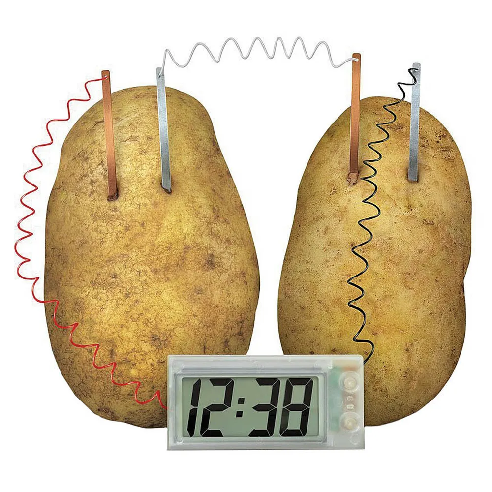 Potato Powered Clock Kit | Jaycar Australia