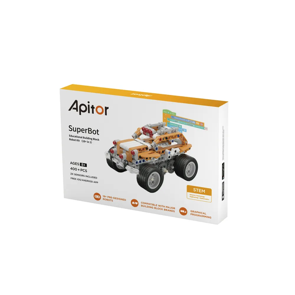 Apitor SuperBot Robot Kit with STEM Programmable | Jaycar Australia