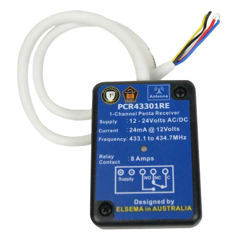 Elsema Pentafob 1 Channel 433MHz Receiver | Jaycar Australia