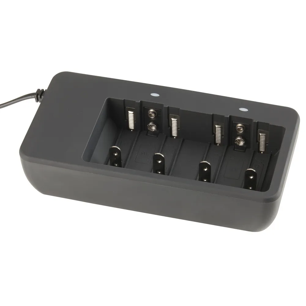 Universal Li-ion Cylinder Battery Charger with USB | Jaycar Australia
