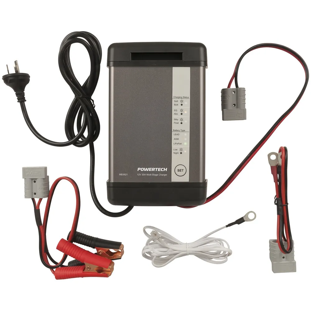Multi-Stage Charger for Lithium and Lead Acid Batteries 12V 30A ...