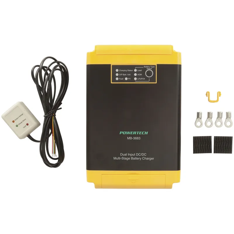 Dual Input 20A DC/DC Multi-Stage Battery Charger | Jaycar Australia