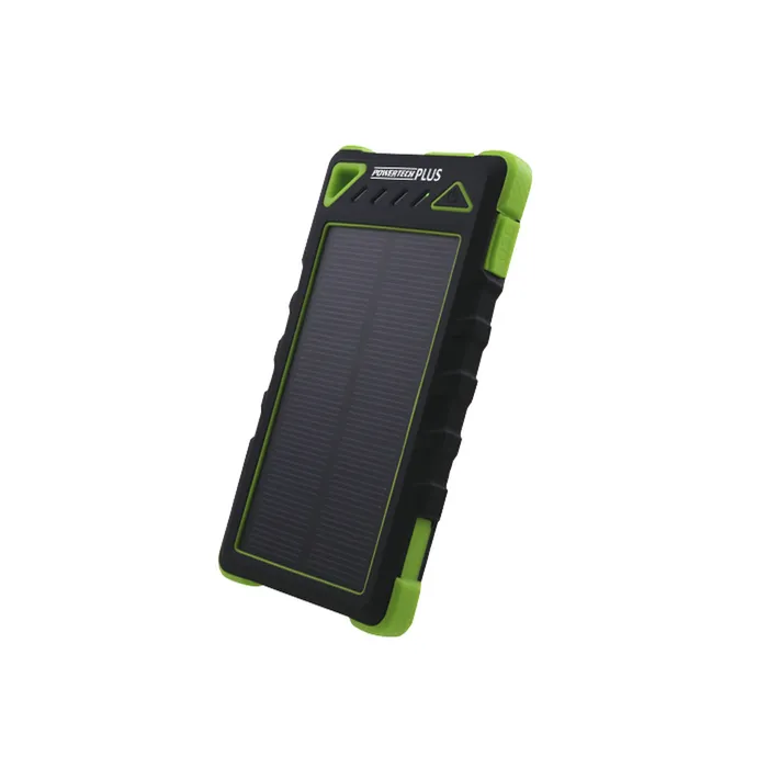 8000mAh Weatherproof Power Bank with Solar Recharging | Jaycar New Zealand