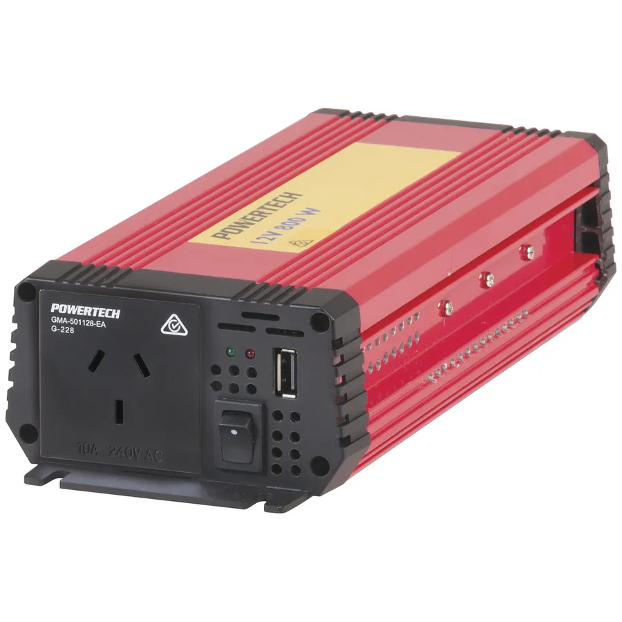150W (450W Surge) 12VDC to 240VAC Inverter with USB | Jaycar Australia