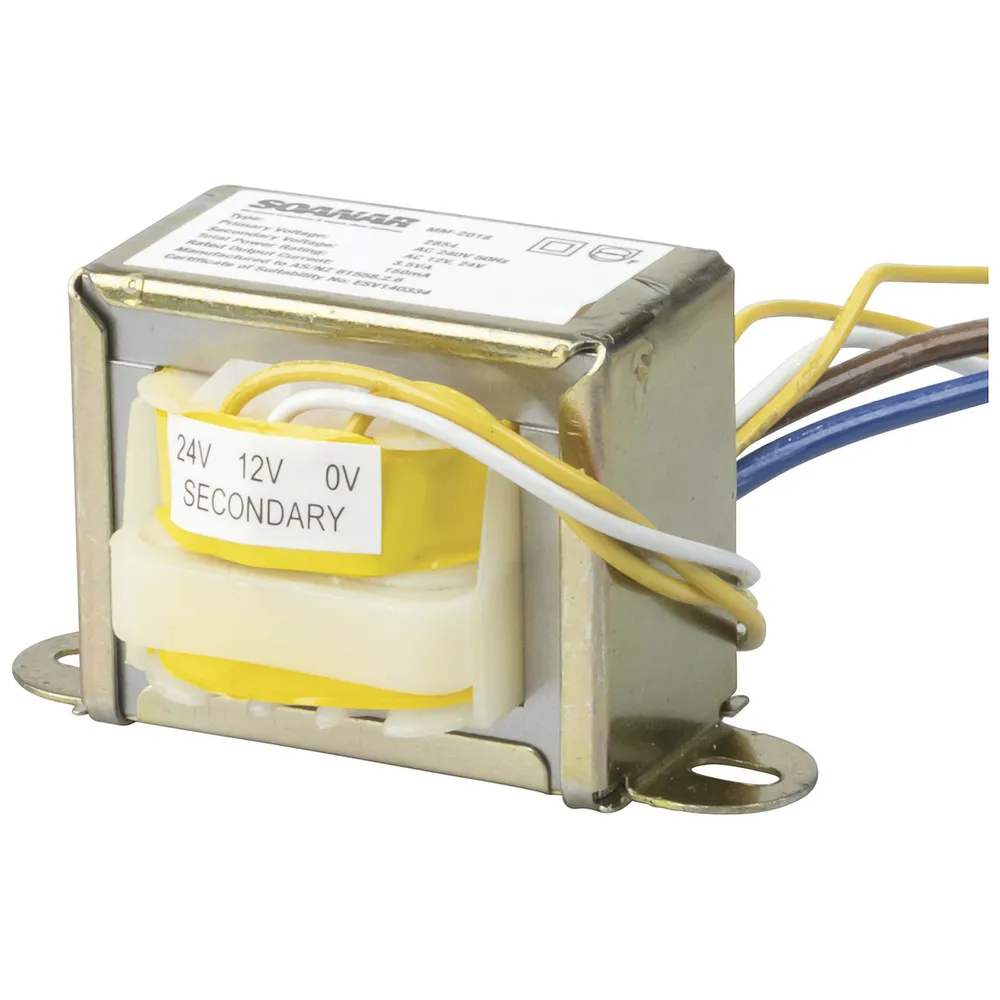 24V, 72VA, 3A - Single Winding - Type 2158 Transformer | Jaycar Australia