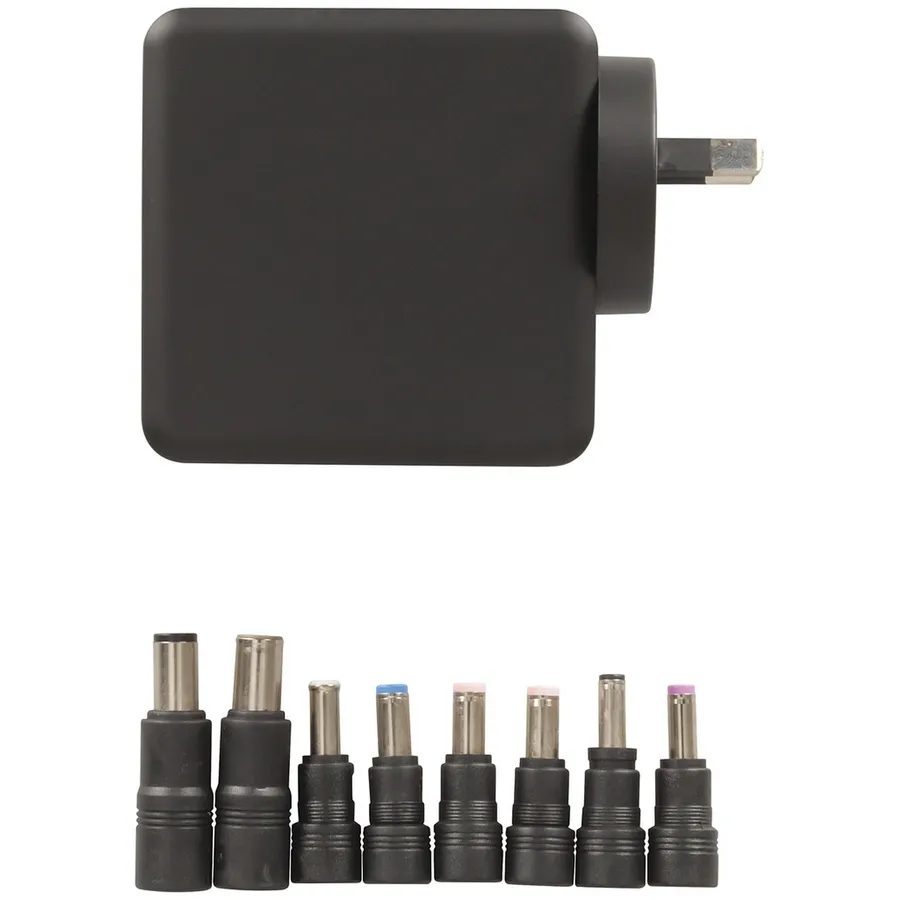 65W Compact Auto Universal Laptop Power Supply with USB Socket | Jaycar ...