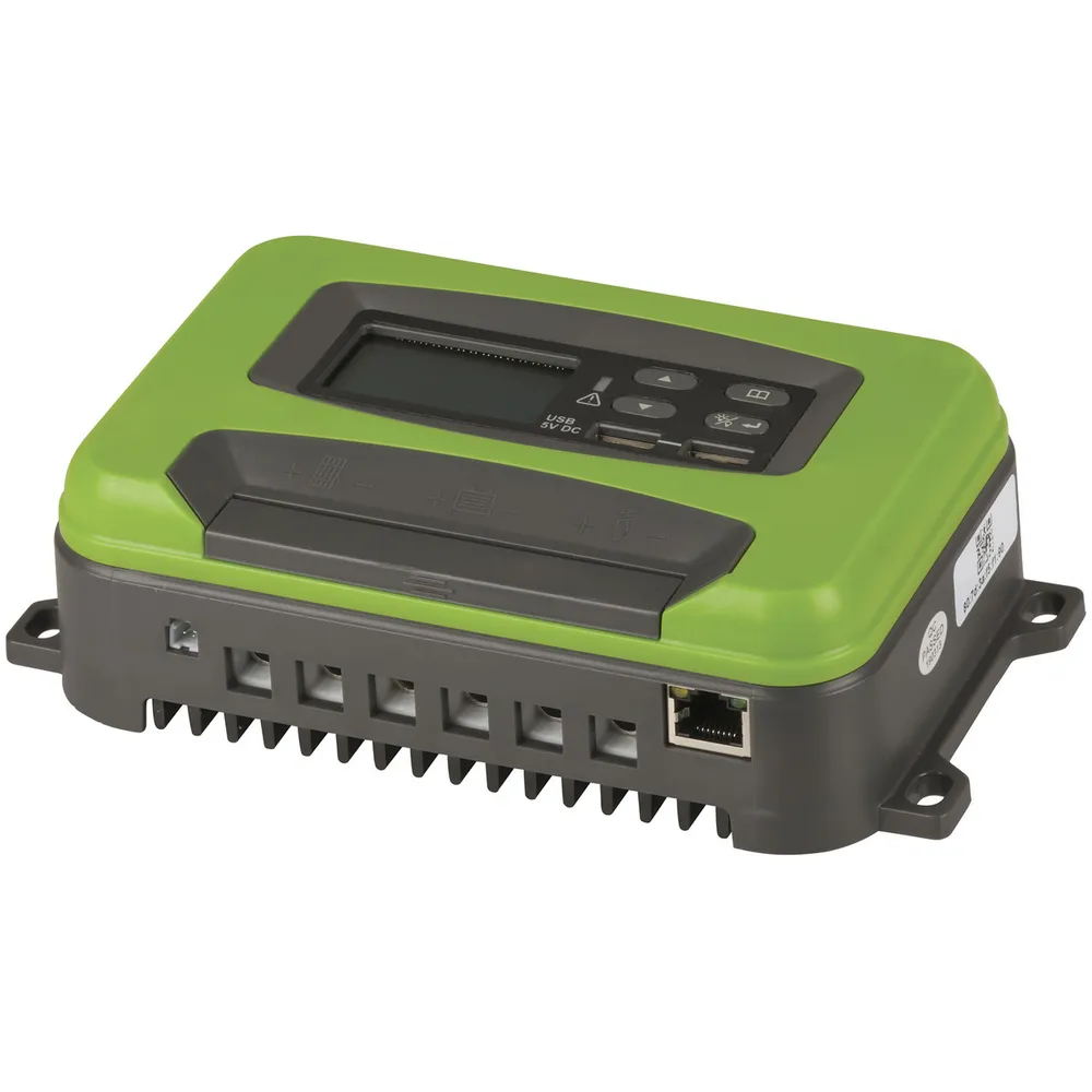 12V/24V 30A PWM Solar Charge Controller with LCD display for lead acid ...