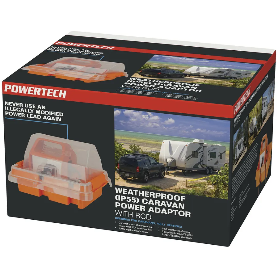 15A to 10A Caravan Power Adaptor - IP55 | Jaycar Australia