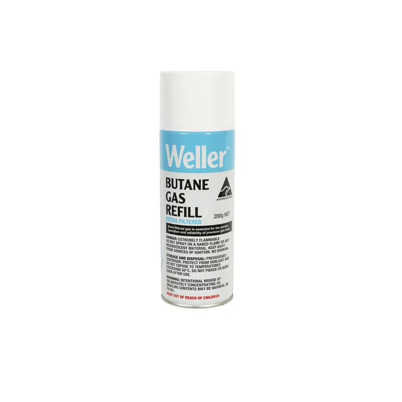Weller Butane Gas Refill - 200g - Extra Filtered - Australian Made ...