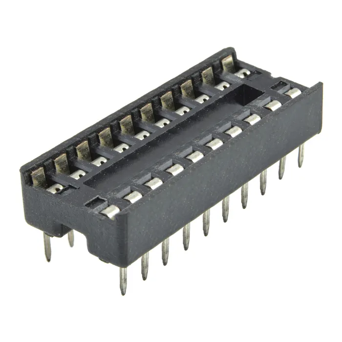 20 Pin Production (Low Cost) IC Socket | Jaycar Australia