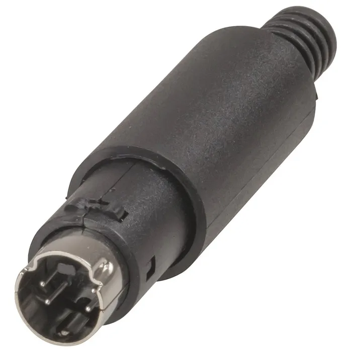 4 Pin Mini DIN Plug | Jaycar Australia