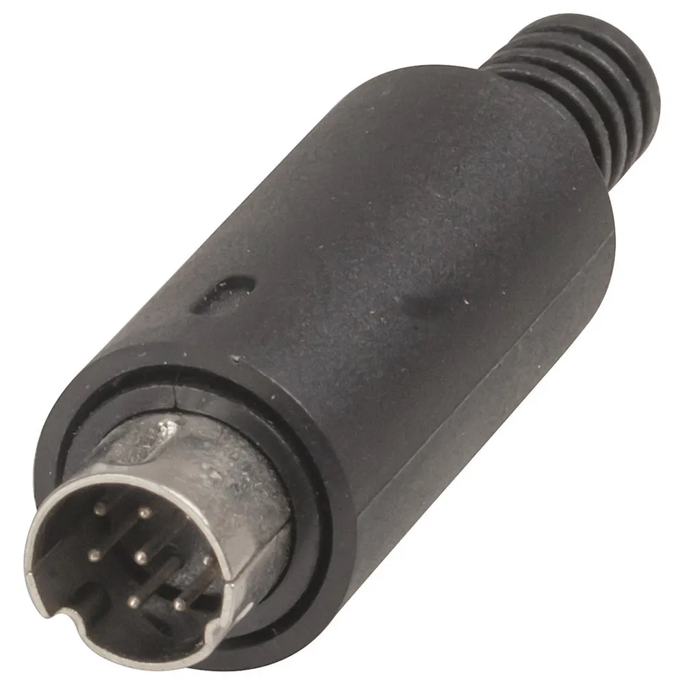 8 Pin MINI DIN Plug | Jaycar Australia