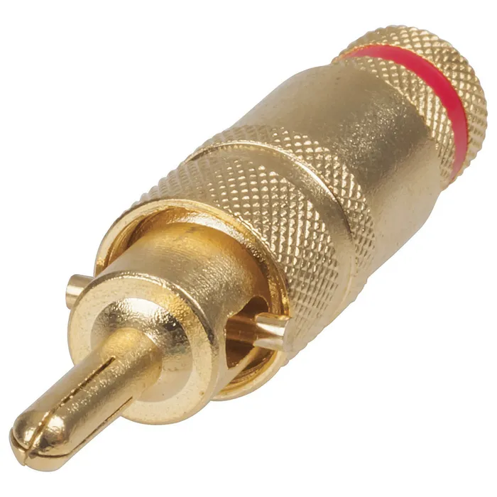 Red Gold Banana Plug | Jaycar Australia