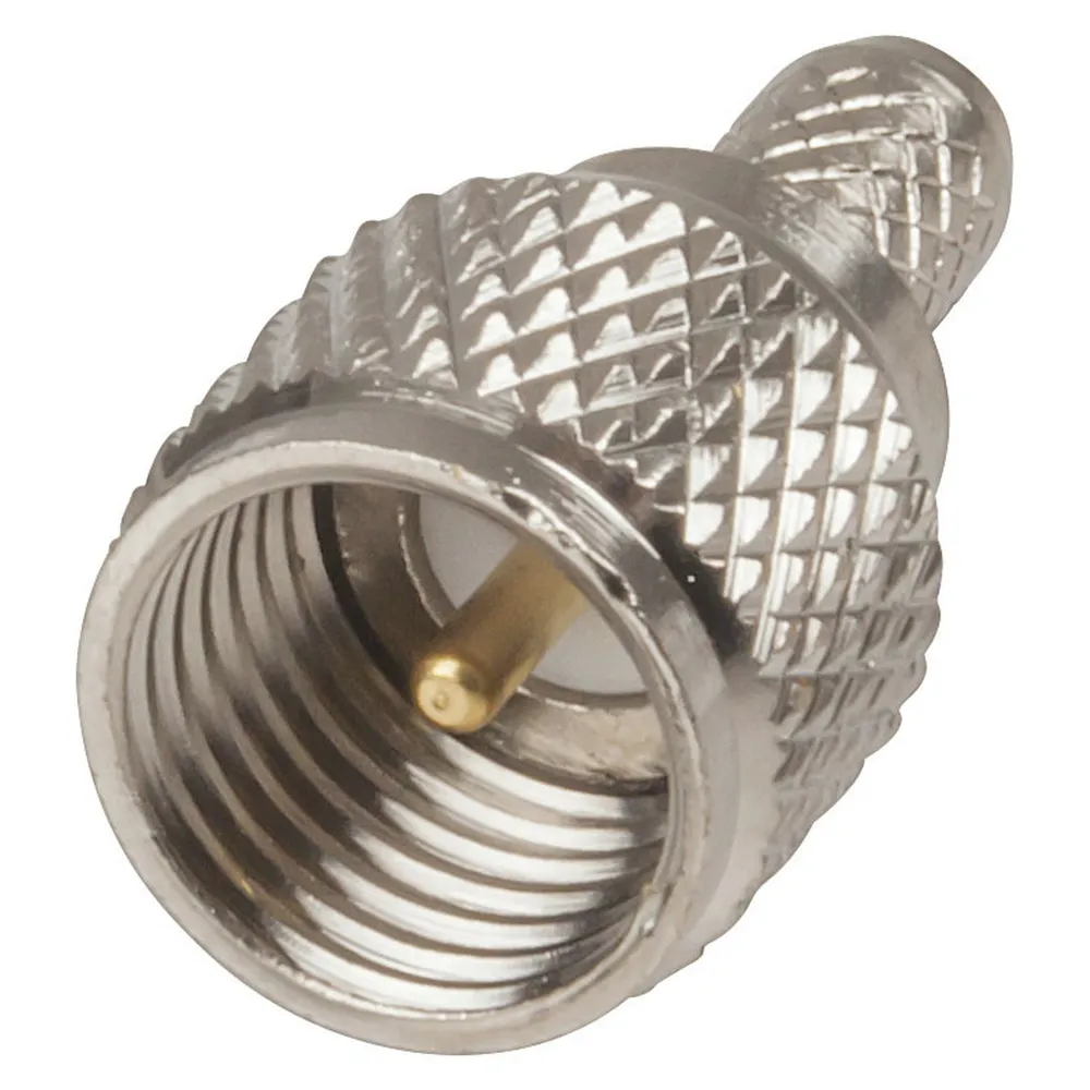 Mini UHF Male Crimp Plug - Suits RG58U | Jaycar Australia