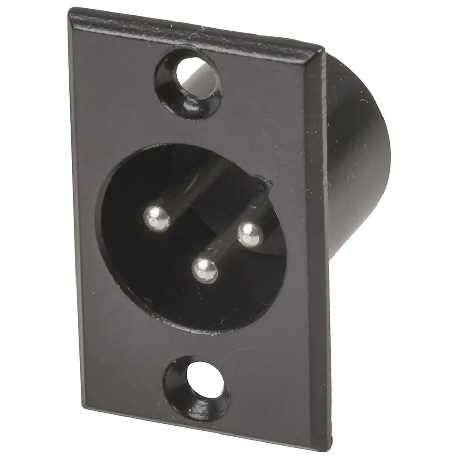 Amphenol 3 Pin Line Male Plug Cannon Type Connector | Jaycar New Zealand