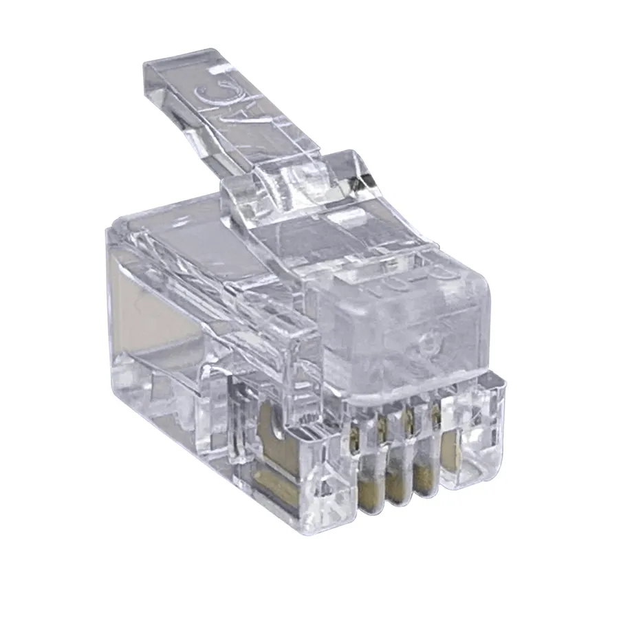 8P/8C Screened RJ45 Plug to Suit Stranded cable - 10 Pack | Jaycar ...