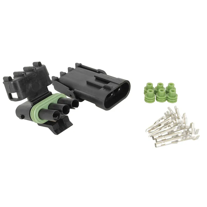 Automotive Waterproof JR Plug and Socket Set - 3 way | Jaycar Australia