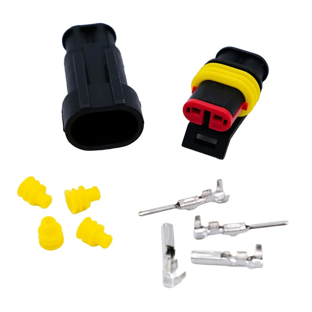 Automotive Waterproof FS Plug and Socket Set - 2 way | Jaycar New Zealand